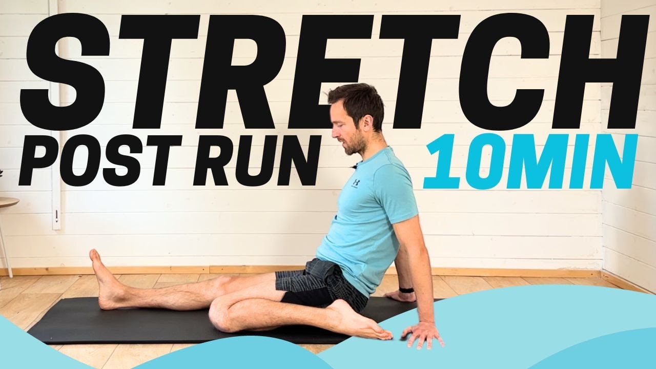 Flexible Finisher: 10 Minute Post Run Stretch Routine - YouTube