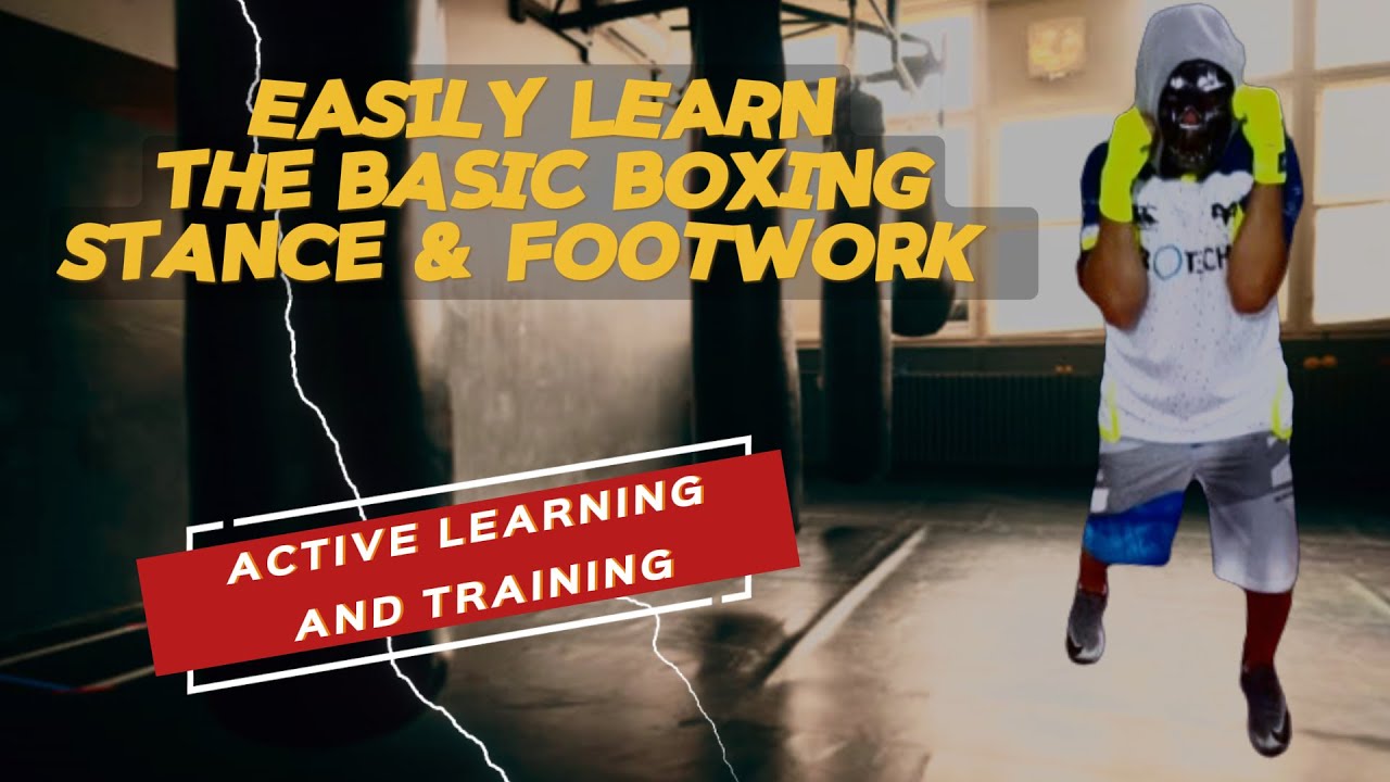 Easily learn the basic BOXING STANCE & FOOTWORK (1) #boxing #boxingday ...