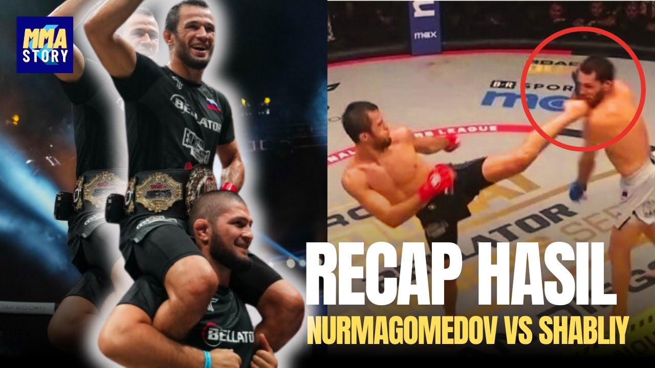 Recap Hasil Usman Nurmagomedov VS Alexander - Shabliy Bellator Sandiego ...