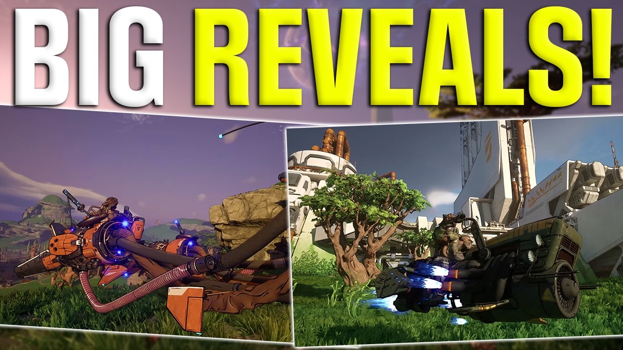 BIG REVEALS For Borderlands 4! (Unique Vehicles) - YouTube