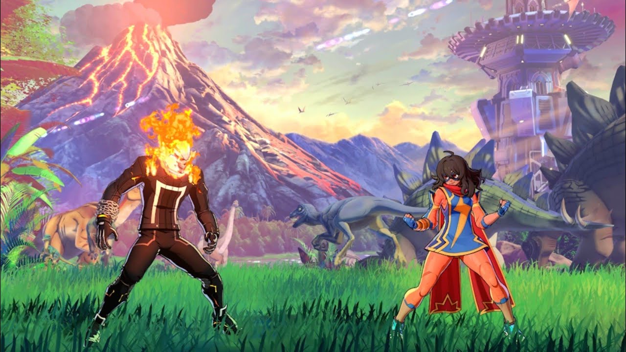 MARVEL Tokon: Fighting Souls - Ghost Rider Gameplay on Savage Land ...