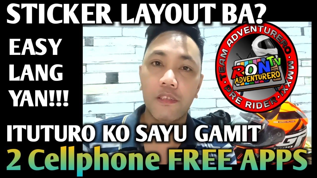 YT CHANNEL LOGO & STICKER | LAYOUT MADE USING A MOBILE PHONE - YouTube