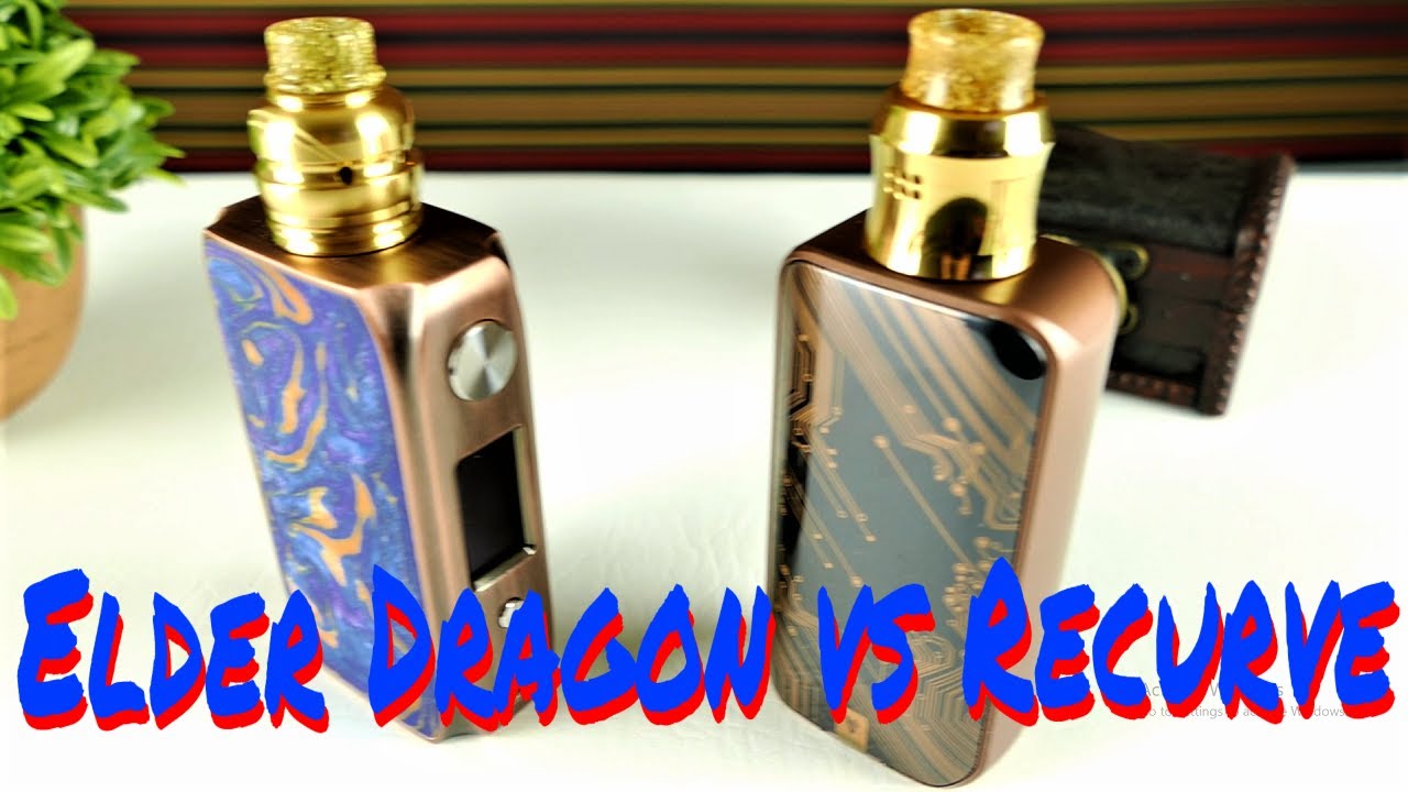 Versus: Elder Dragon RDA vs Recurve RDA - Dethroned?? - YouTube