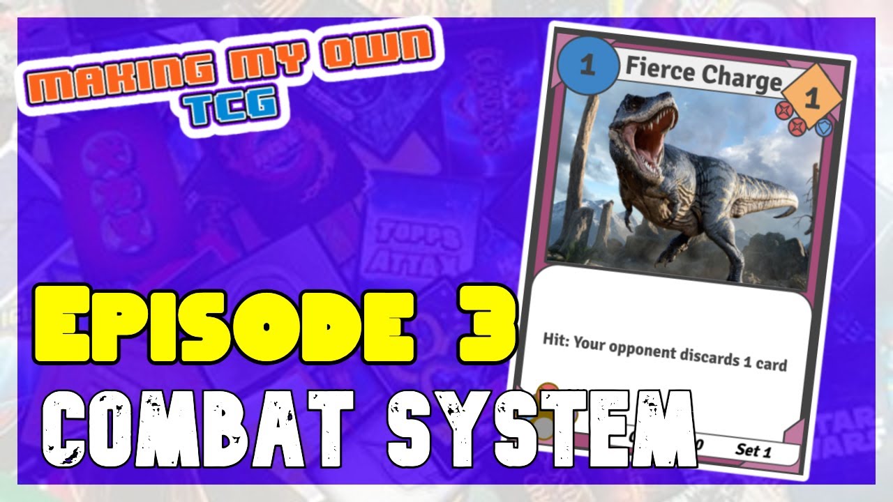 Making A Homemade TCG Episode #3 Creating a Combat System - YouTube