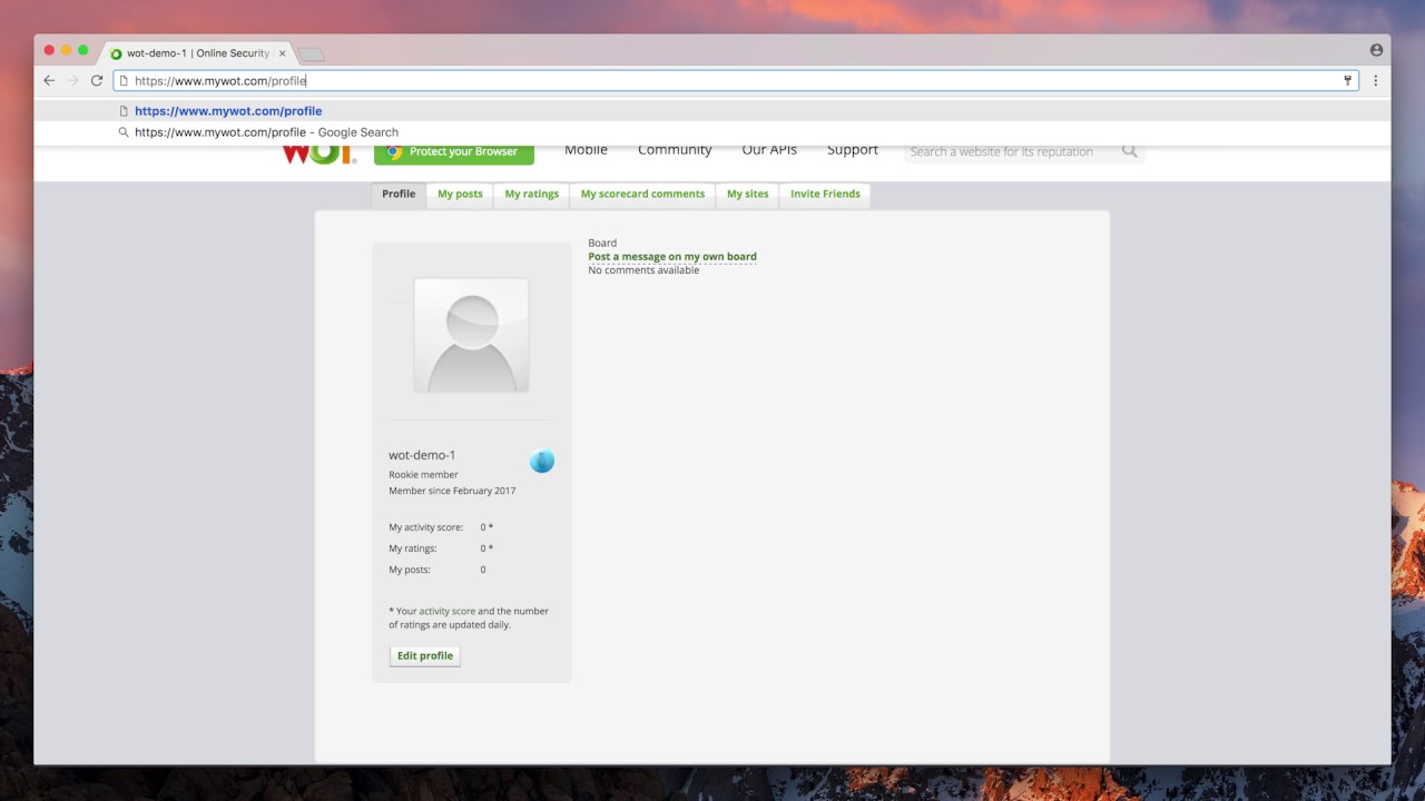 How to get an API Key from MyWOT/WOT (Web of Trust) - YouTube