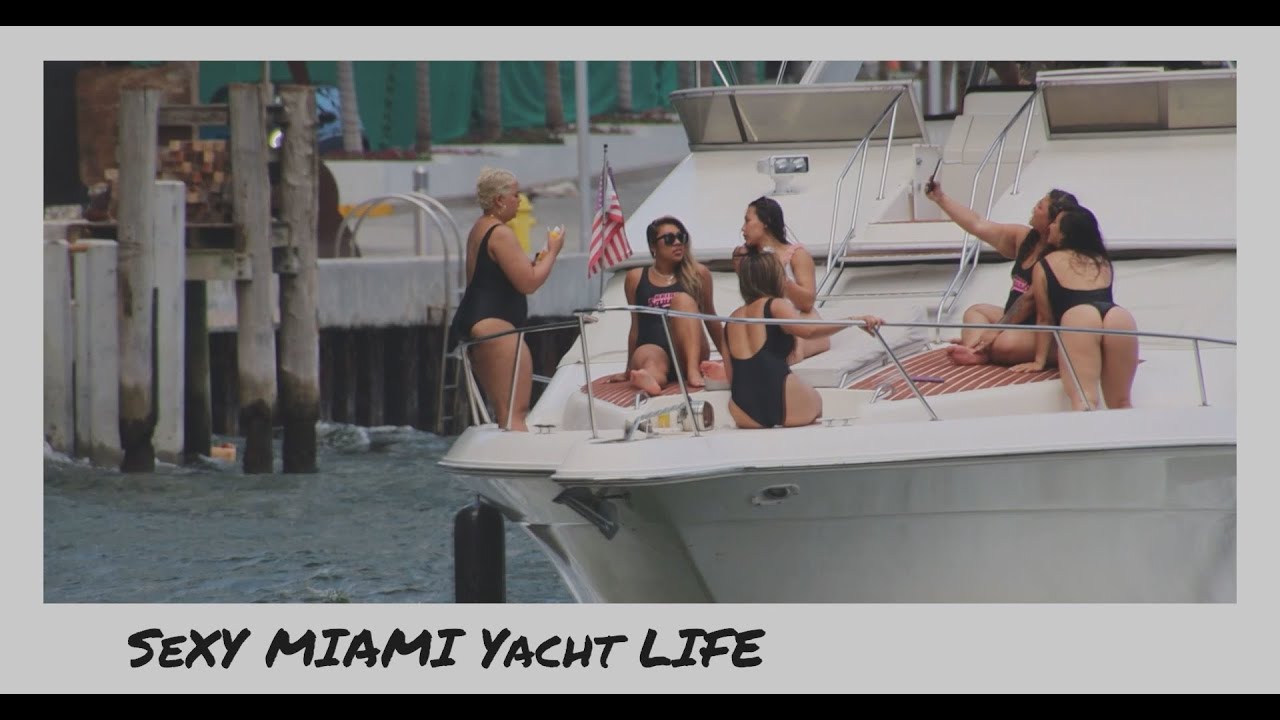 Sexy Yachts Miami Life.. Miami Night Life, Miami Water Life, Miami Elite Life - YouTube