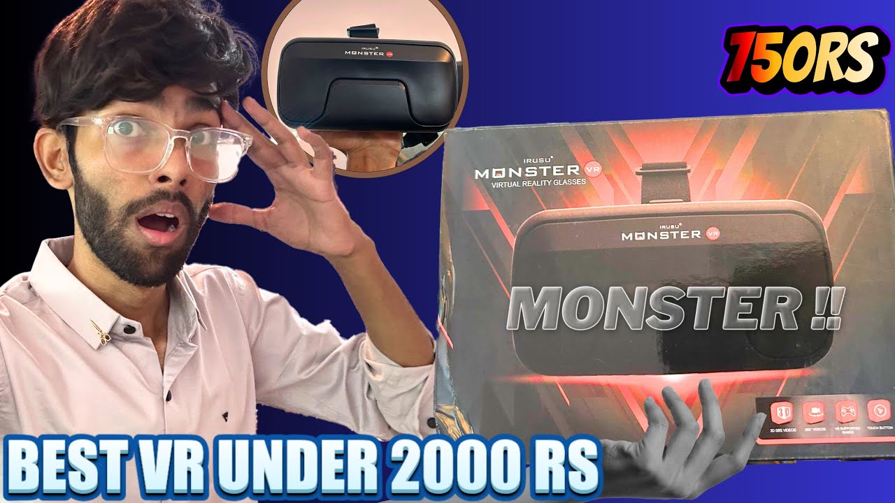Best VR Headset Under 2000 | IRUSU Monster VR Box Unboxing & Review ...