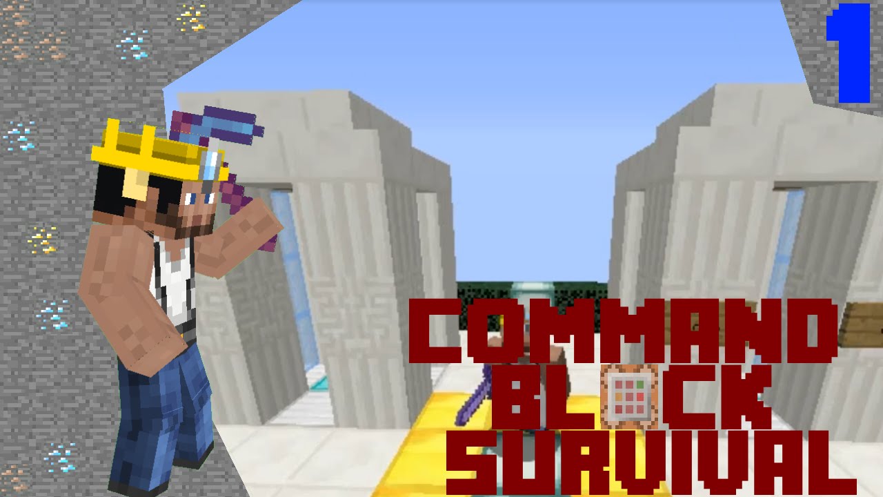 Command Block Survival [Eps. 1] WHOLE NEW GAME - YouTube