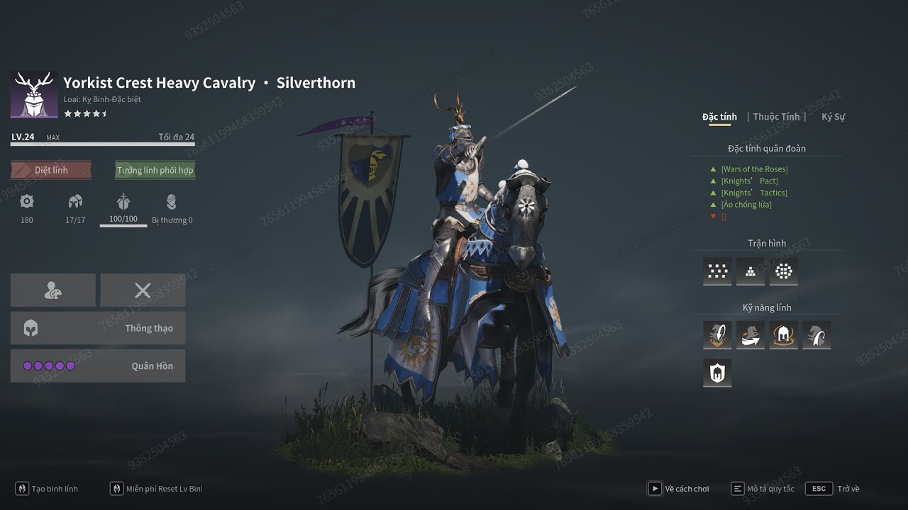 Conqueror's Blade : New Unit Tier 4 - Yorkist Crest Heavy Cavalry ( Kỵ ...
