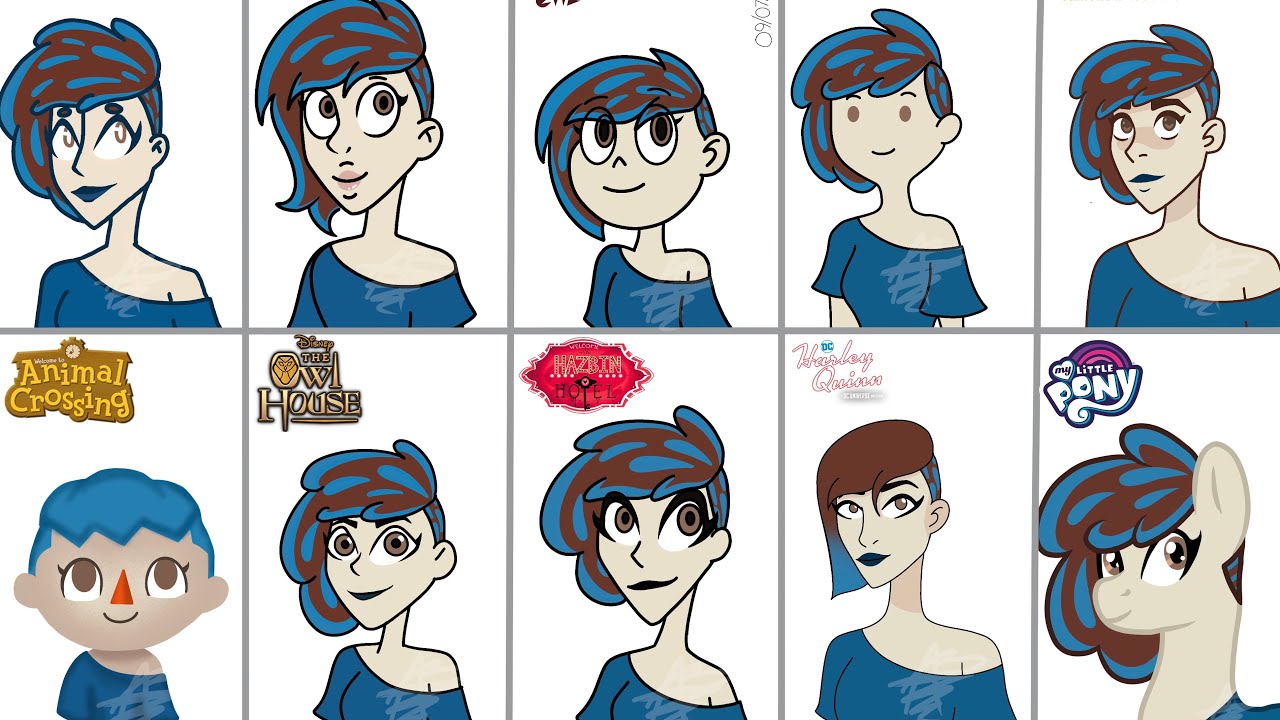 10 Art Style Challenge - YouTube