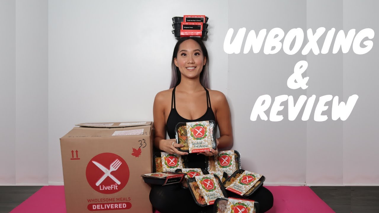 LiveFit Foods UNBOXING AND REVIEW 2020 - YouTube