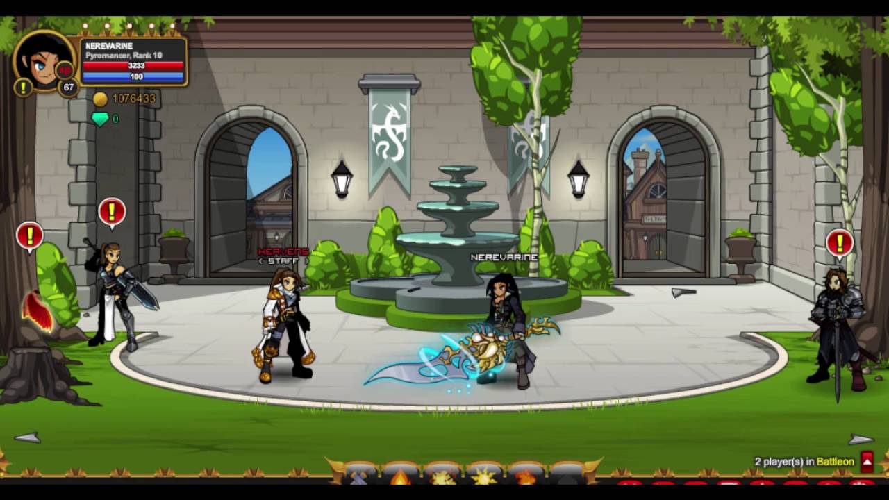 AQW Private server 2016 (Remade) MiracleAQ - YouTube