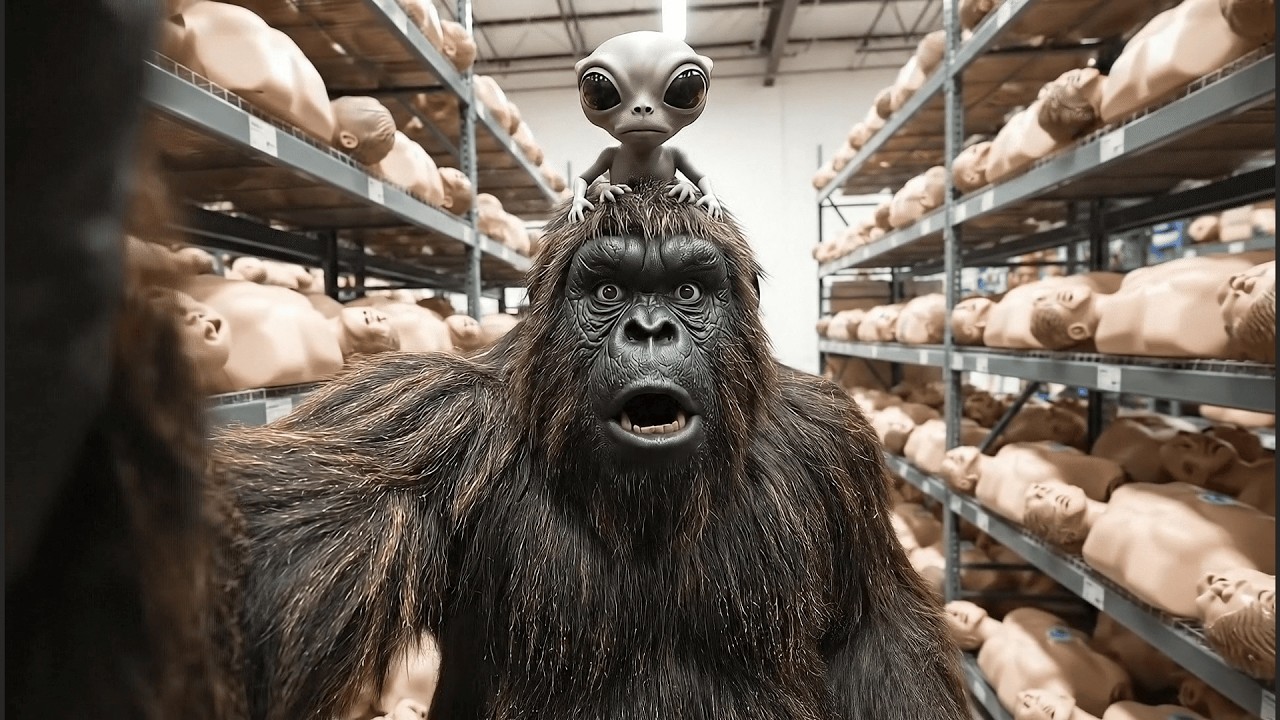 BIGFOOT VLOG 23 - STEALING A TANK FROM AREA 51 (WE SAVED THE ALIENS ...
