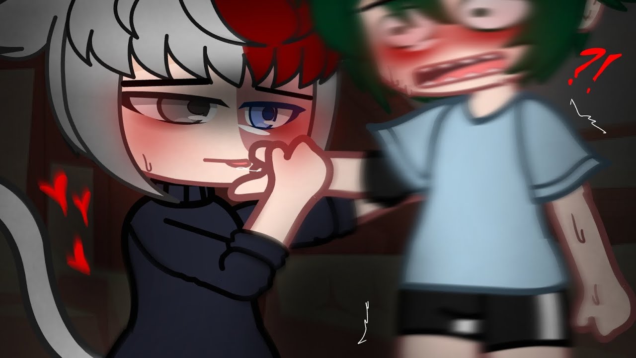 'when Todoroki is being 'EXTRA CLINGY' to Deku..-🥰😳😿' || MHA/BNHA ...