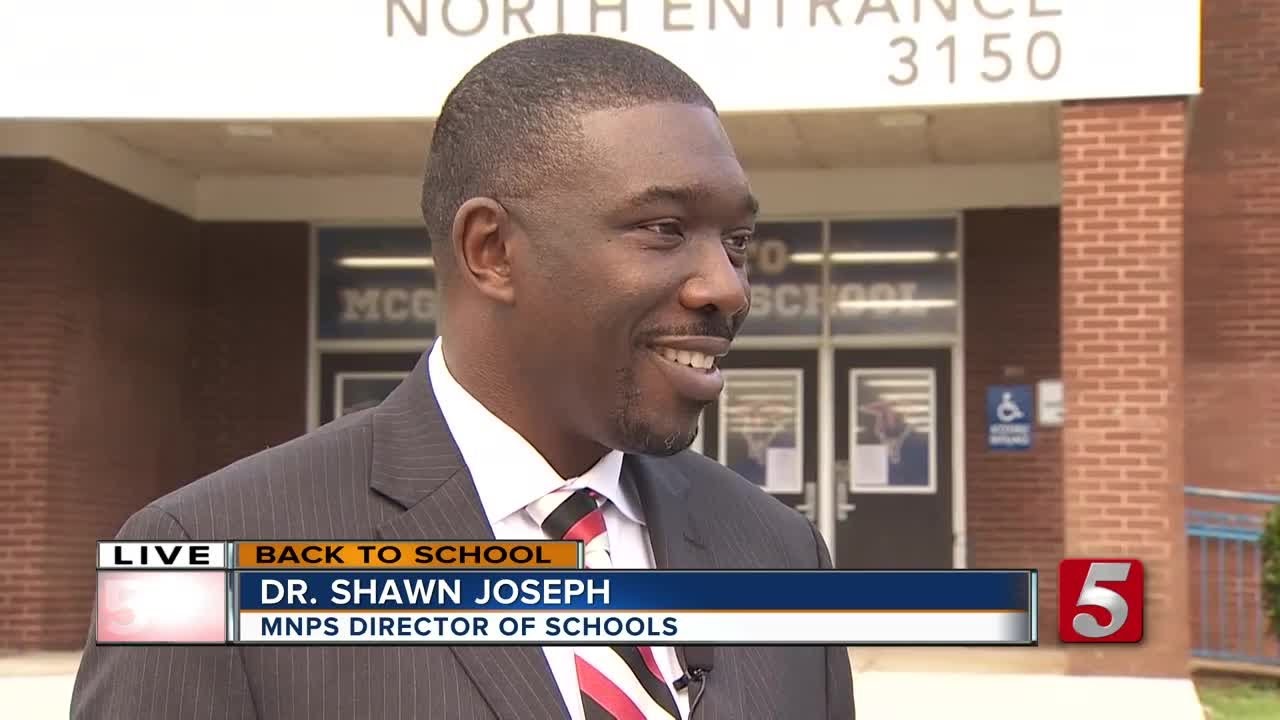 Back-To-School: MNPS Director Dr. Shawn Joseph Speaks - YouTube