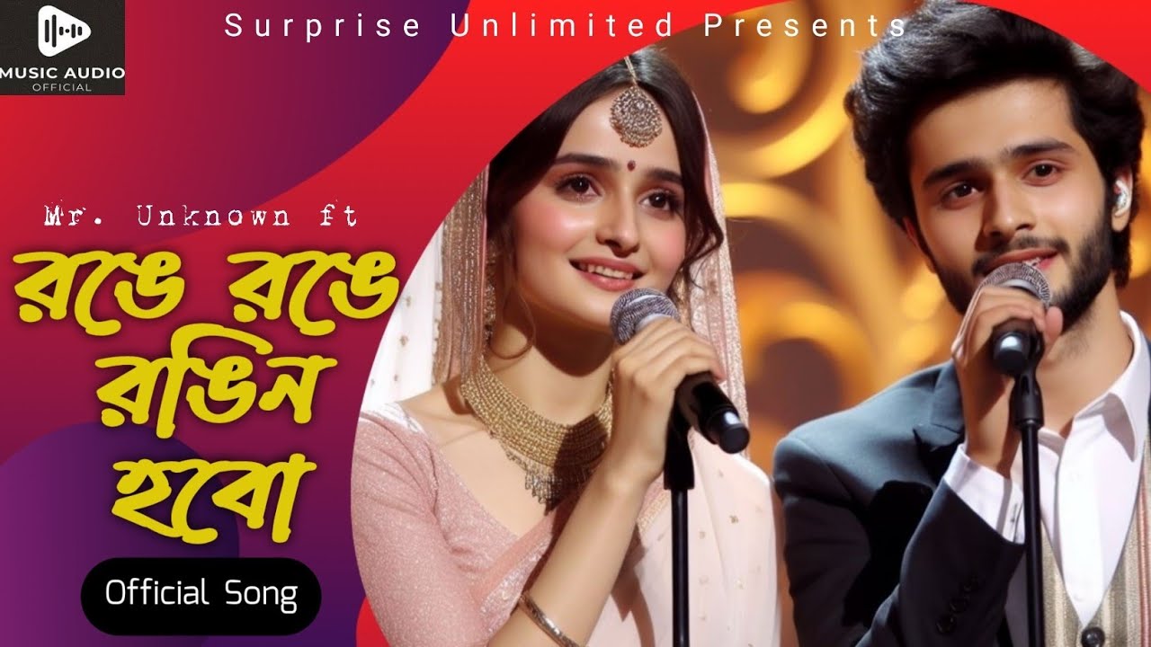 রঙে রঙে রঙিন হবো | Ronge Ronge Rongin Hobo | Official Song| Mr. Unknown ...