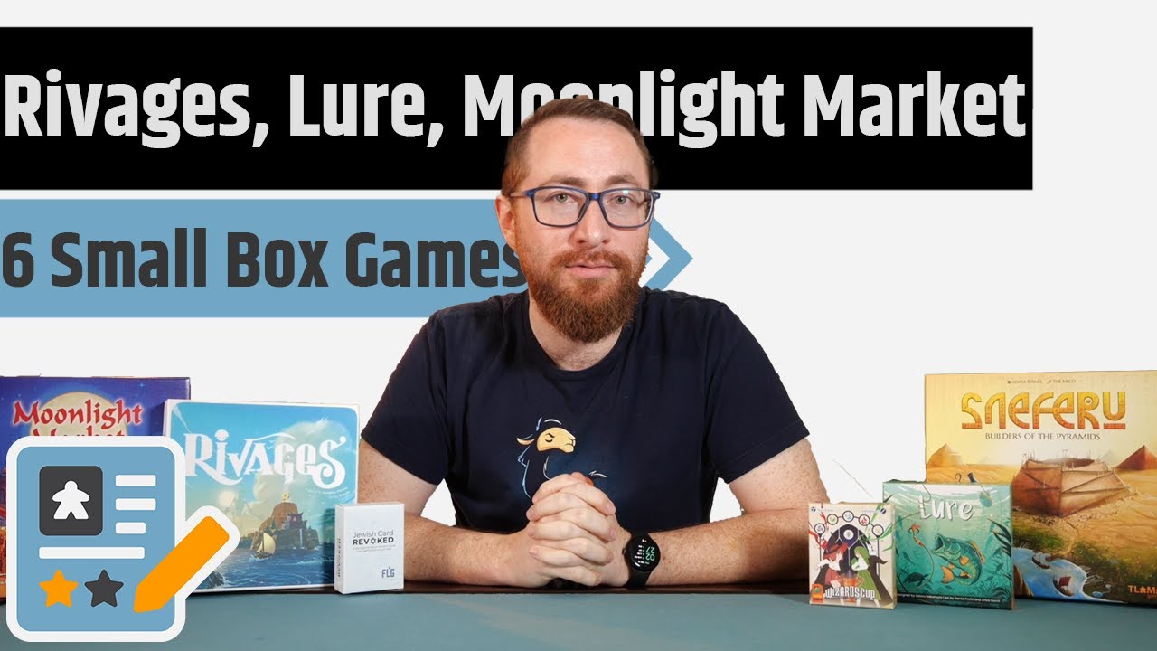 6 More Small Box Game Reviews - Rivages, Moonlight Market, Lure & More ...