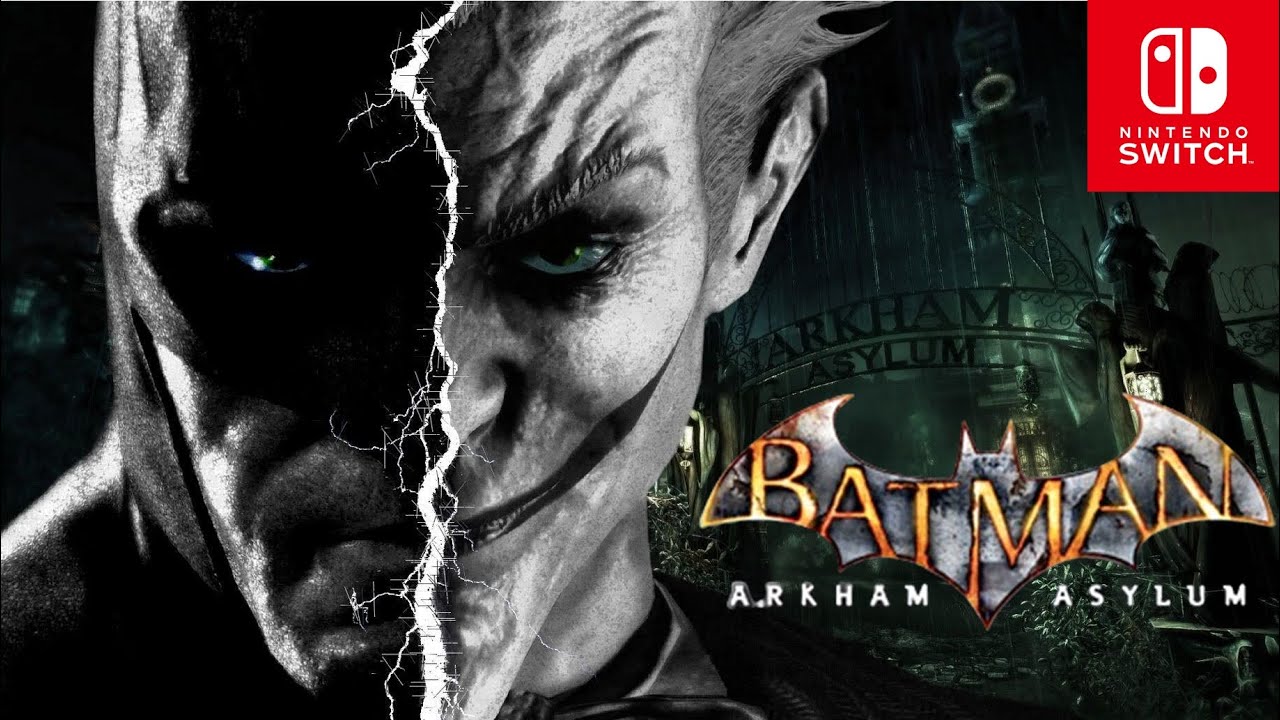 Batman Arkham Asylum Full Gameplay 16 Minutes on Nintendo Switch Oled ...