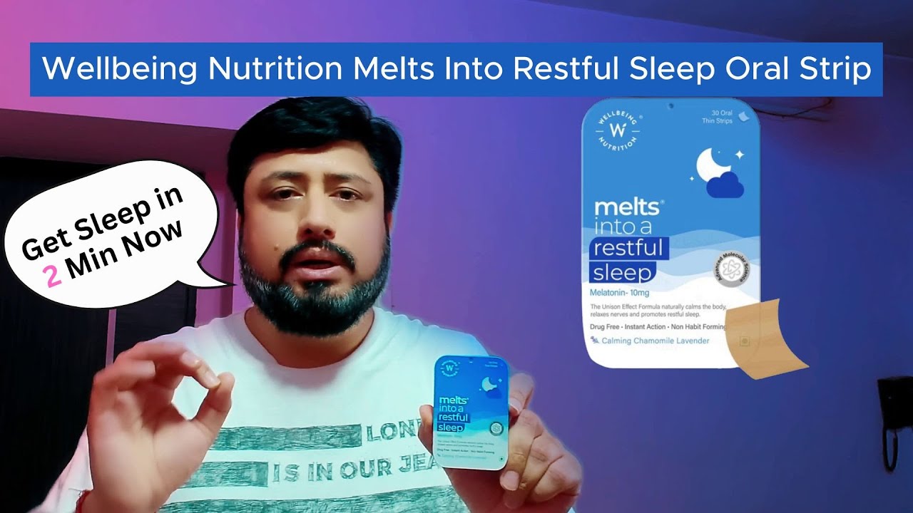 🌙 Unlock Better Sleep with Wellbeing Nutrition Melts Into Restful Sleep ...