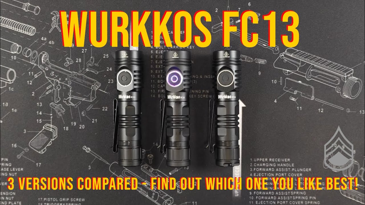 Wurkkos FC13 - 3 Different Models Compared To See Which One Suits You ...