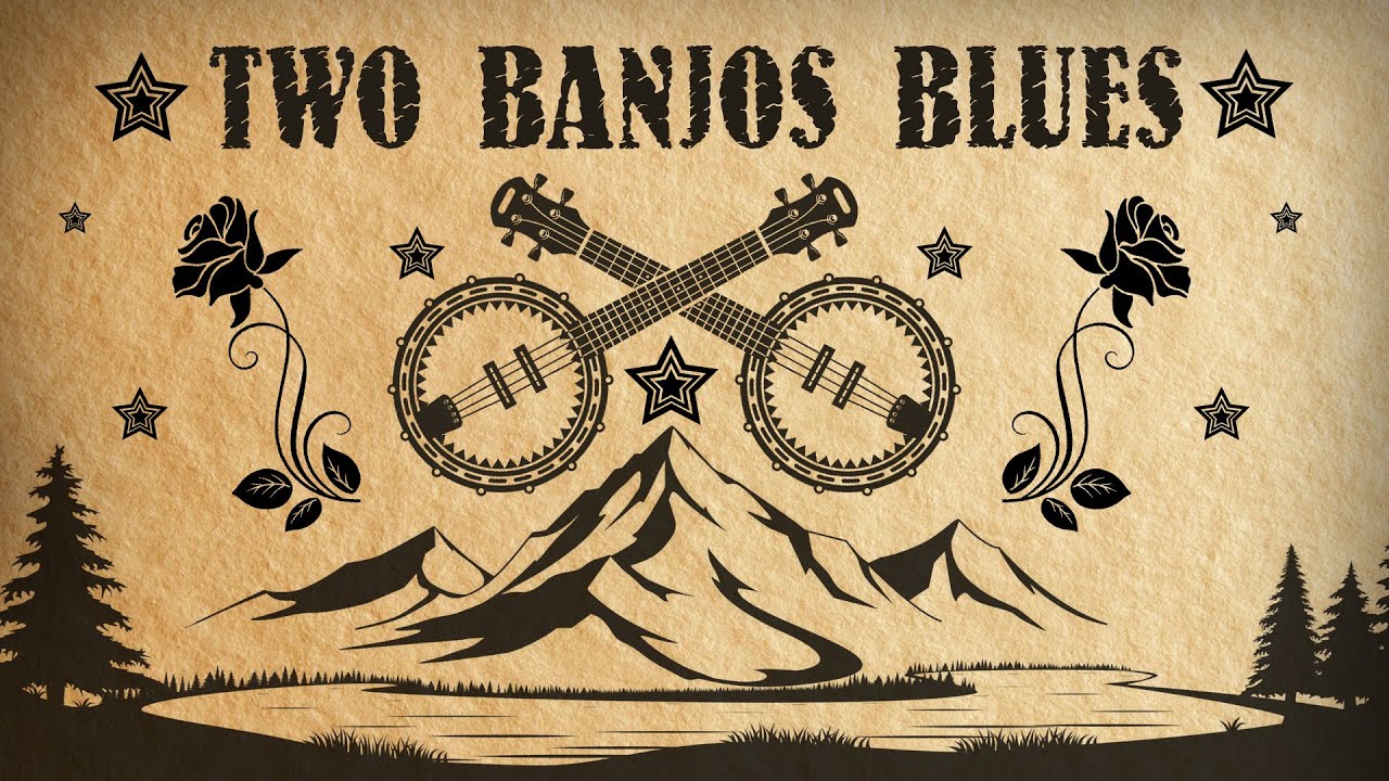 Two Banjos Blues | Relaxing Blues & Country Blues Instrumental Music ...