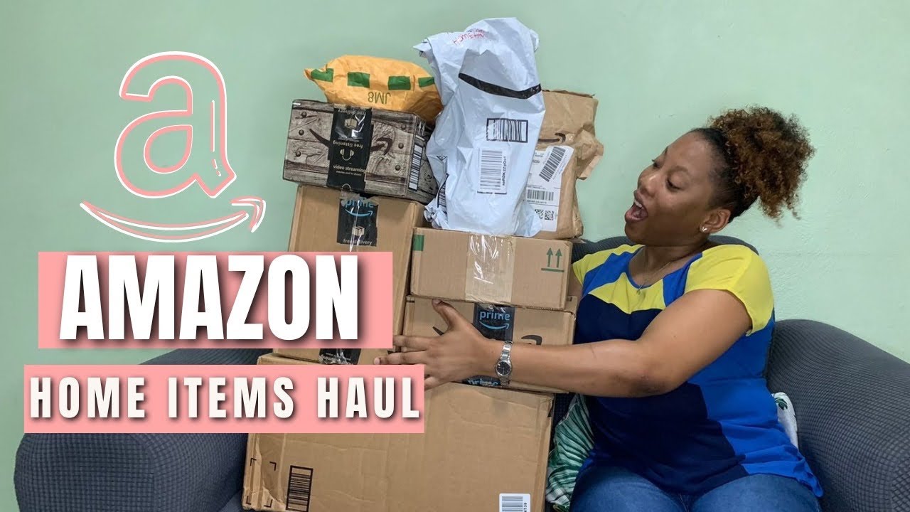 AMAZON HOME ITEMS HAUL - YouTube