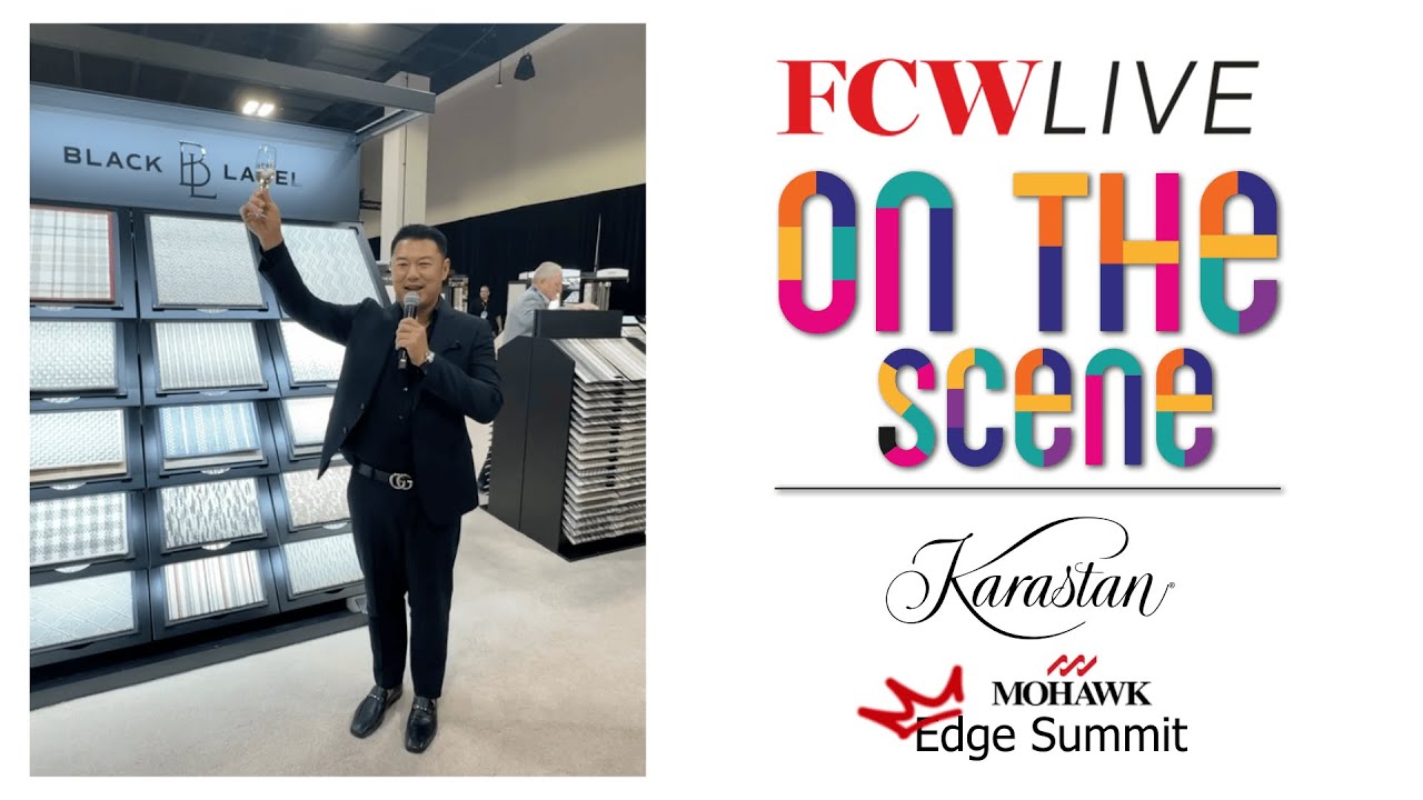 On the Scene: Mohawk Debuts Karastan Black Label at Edge Summit - YouTube