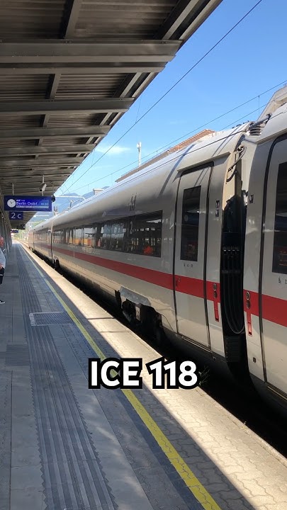 ICE 118 Der Zug nach Berlin Ostbf in Bludenz 12.08.2024 - YouTube