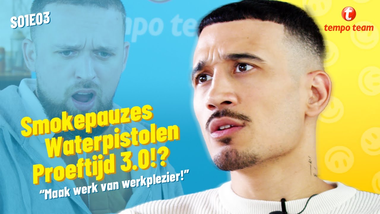 Nesim en Fraasie brainstormen over werkplezier | Afl. 3 | Tempo-Team ...