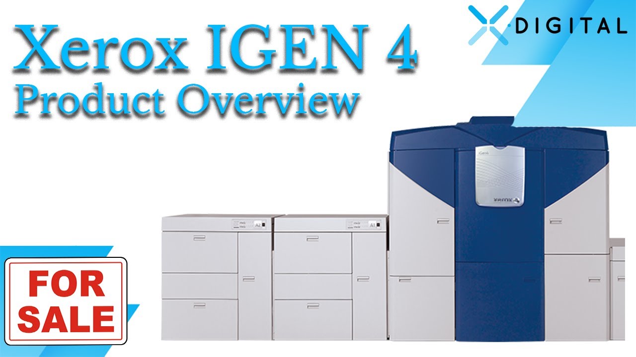 Refurbished Xerox IGEN 4 for Sale! | X-Digital - YouTube