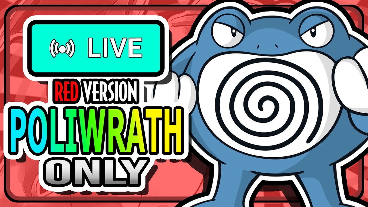 Poliwrath Redo | Pokemon Red/Blue Solo Run | Hypnotoad Returns - YouTube