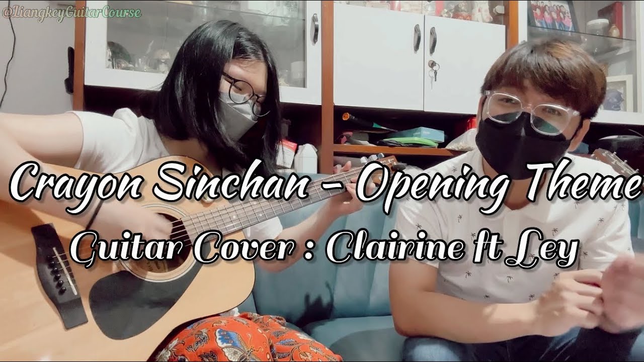 Crayon Sinchan - Opening Song Theme (Guitar Cover) - YouTube