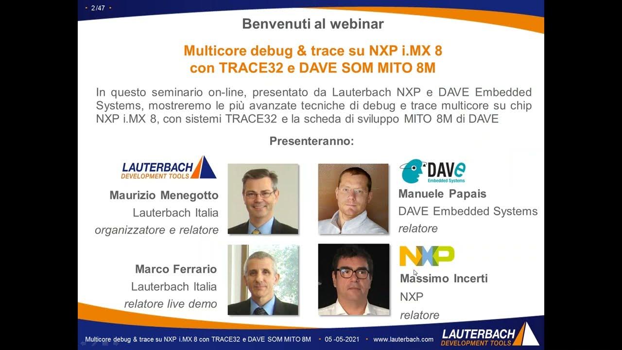 Multicore debug e trace su NXP i MX 8 con TRACE32 e DAVE SOM MITO 8M - YouTube