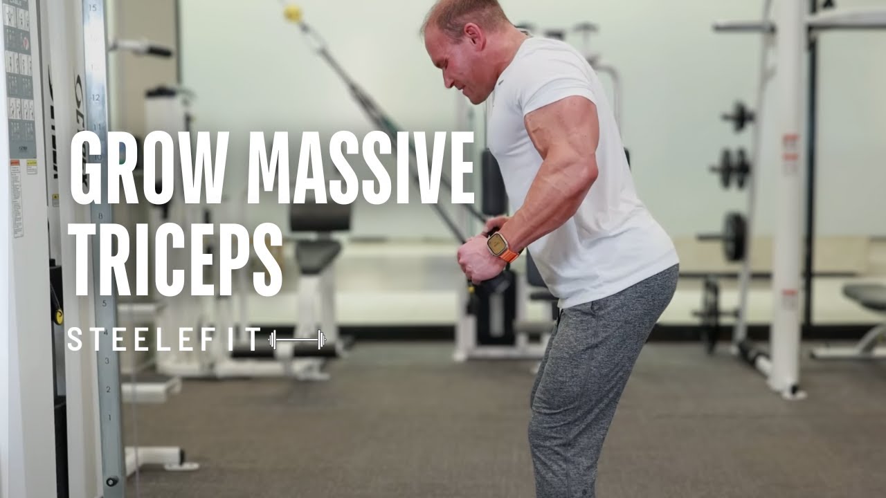 Grow Massive Triceps with this Time Under Tension Method - YouTube