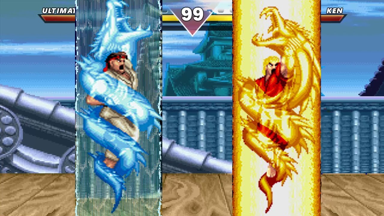 RYU Gameplay: Mugen Street Fighter - YouTube