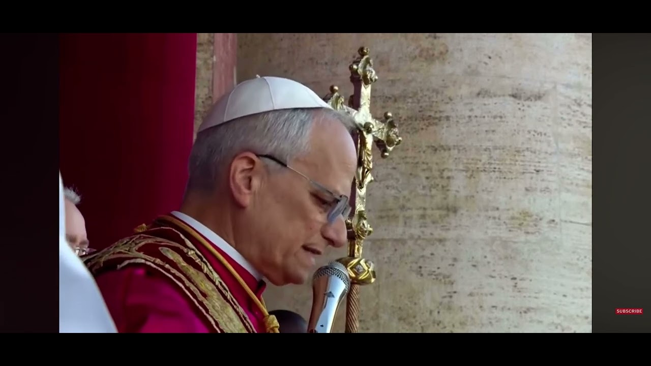 Pope Leo the XIV Makes His First Speech At Vatican Today ️ #church # ...