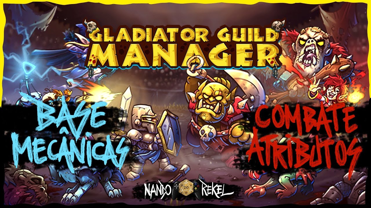 Como jogar NOVO Gladiator Guild Manager | DIFICULDADE MÁXIMA - YouTube