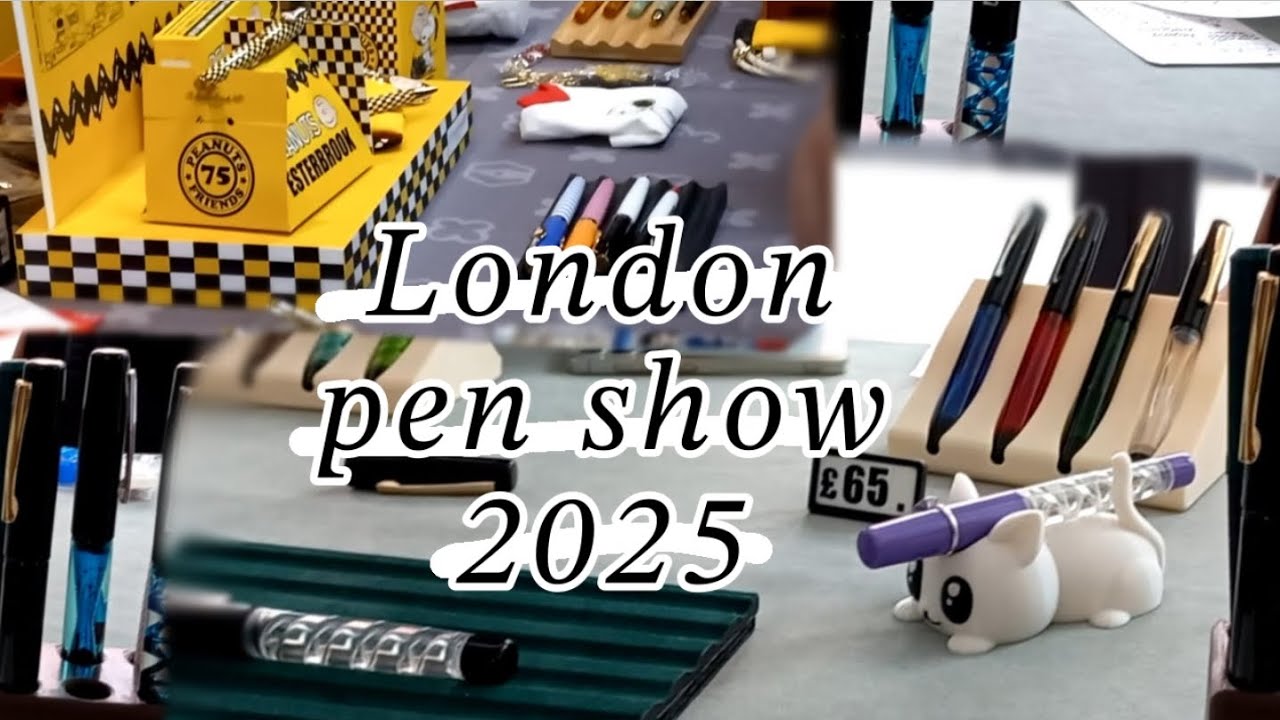 London pen show - YouTube