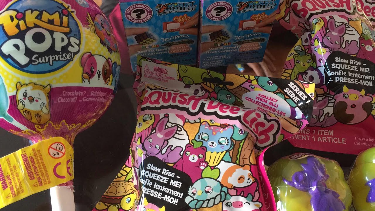Pikmi pop, mystery box and more!!! - YouTube