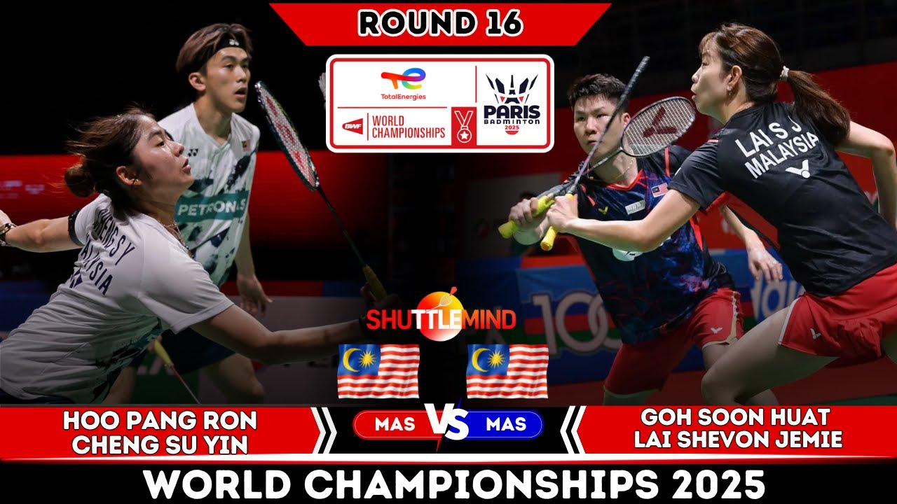 HOO Pang Ron/CHENG Su Yin vs Goh Soon Huat/LAI Shevon Jemie | BWC 2025 ...