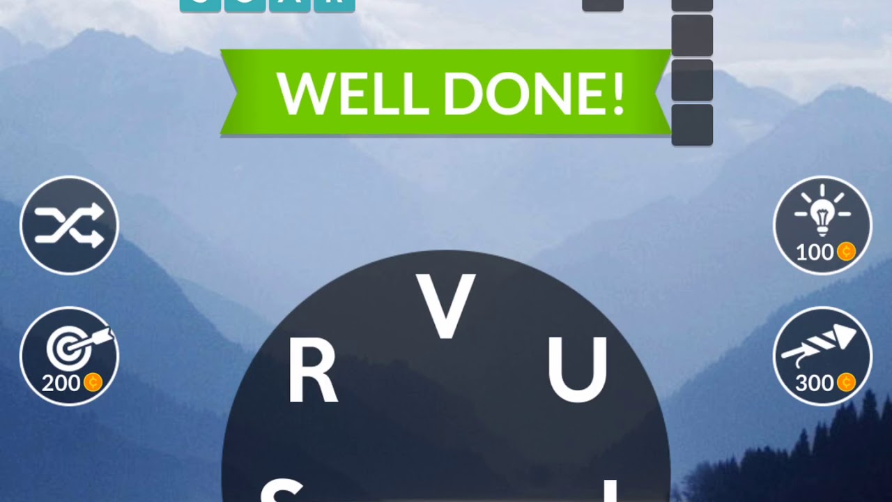 Wordscapes Level 1021 Answers - YouTube