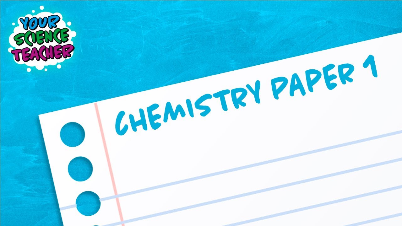 Whole of AQA GCSE Chemistry paper 1 in 1hr 15 mins - YouTube