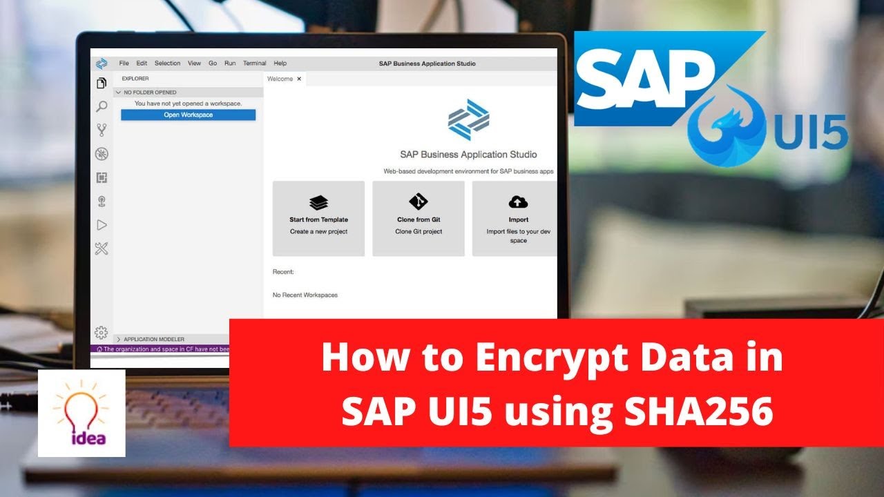 How To Encrypt Data In Sap Ui5 Using Sha256 Blockchain Security Youtube 8986