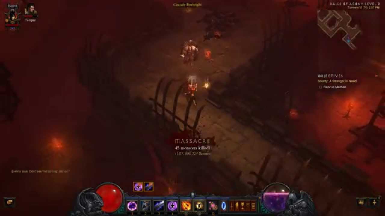 Diablo 3 Wizard Meteor Shower Build - YouTube