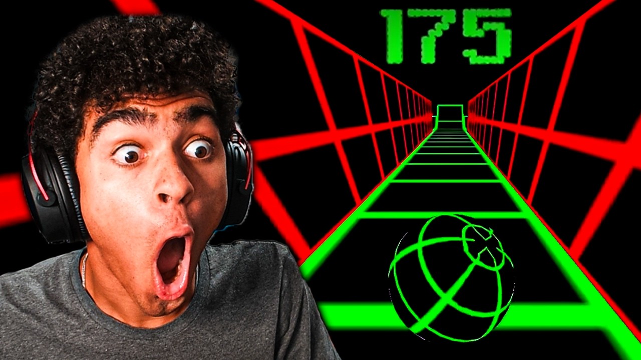 I Got A New HIGH SCORE In Slope... - YouTube