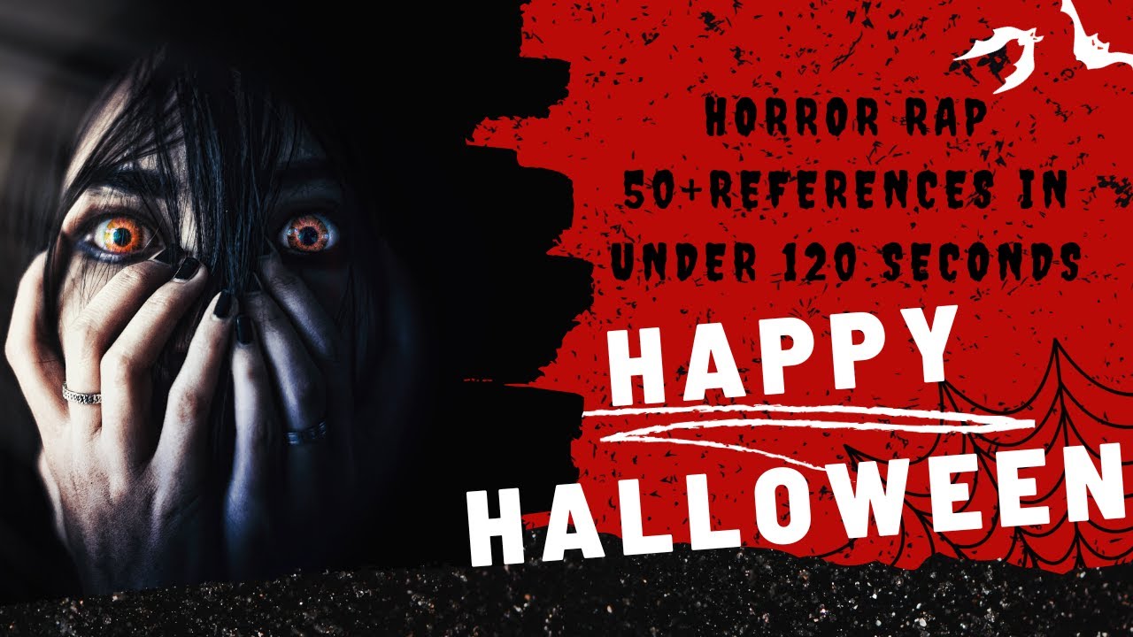Halloween Rap: 50 Horror Movie References in 120 Seconds! - YouTube