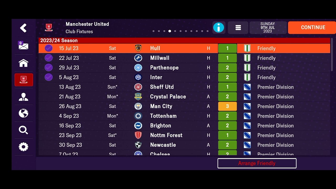 Rearrange Fixtures! How to Cancel and Arrange Friendly Match in ...