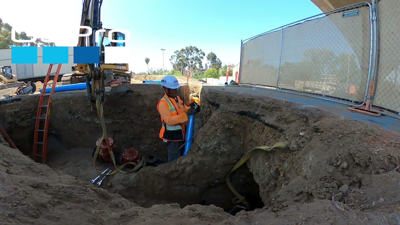 Fireline installation., Post indicator Valve, FDC, and Firehydrants ...