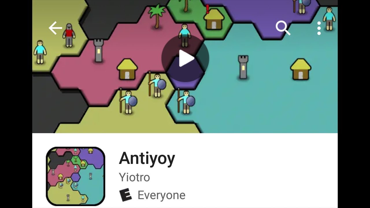 Antiyoy! JUST GAMEPLAY! (mobile strategy game) - YouTube