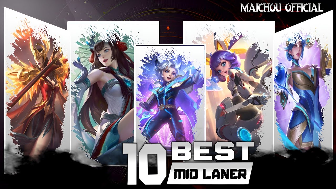 10 Best Mid Lane Heroes| MLBB Mid Lane Guide| - YouTube
